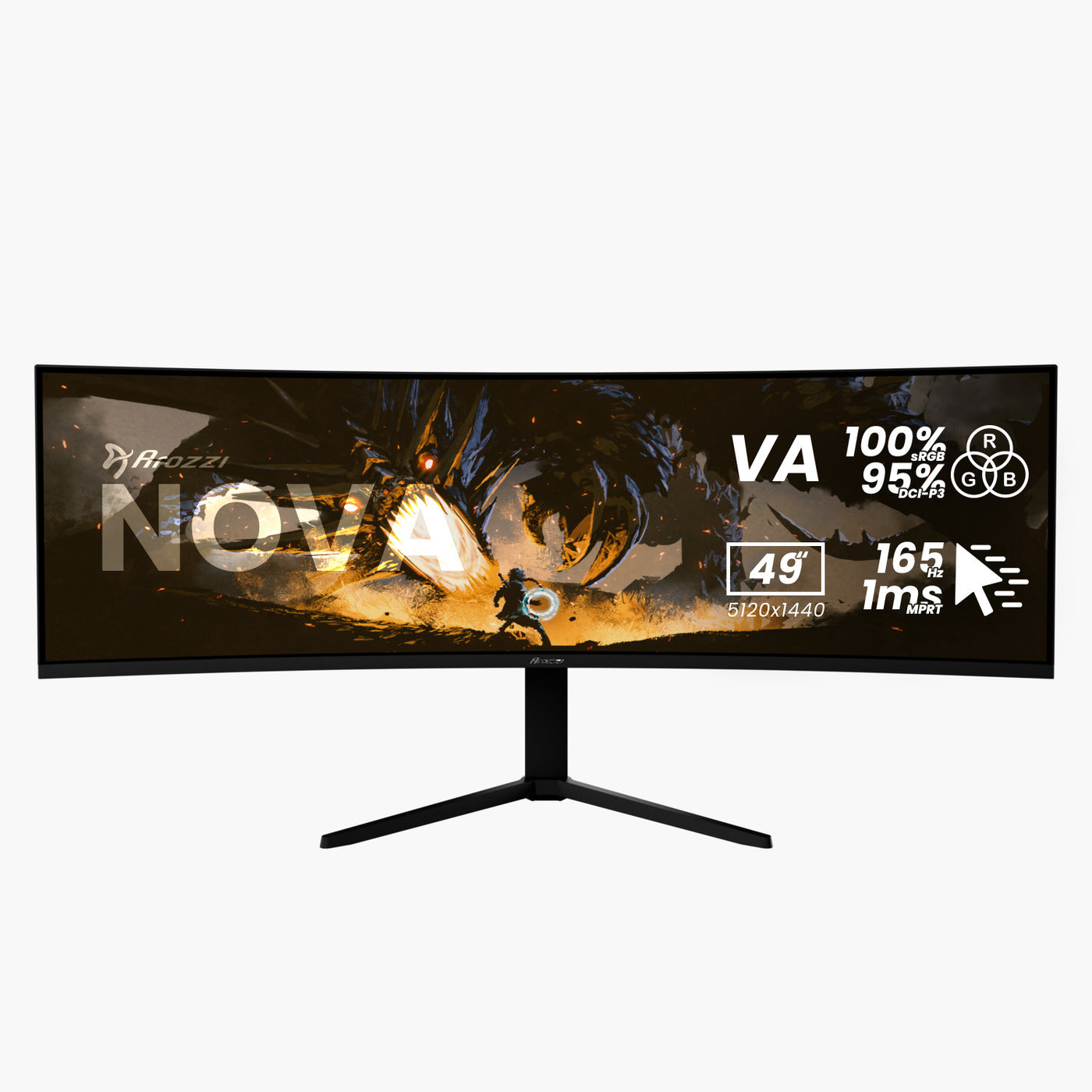 Nova 49“ Curved VA 165Hz - Ultrawide Gaming Monitor